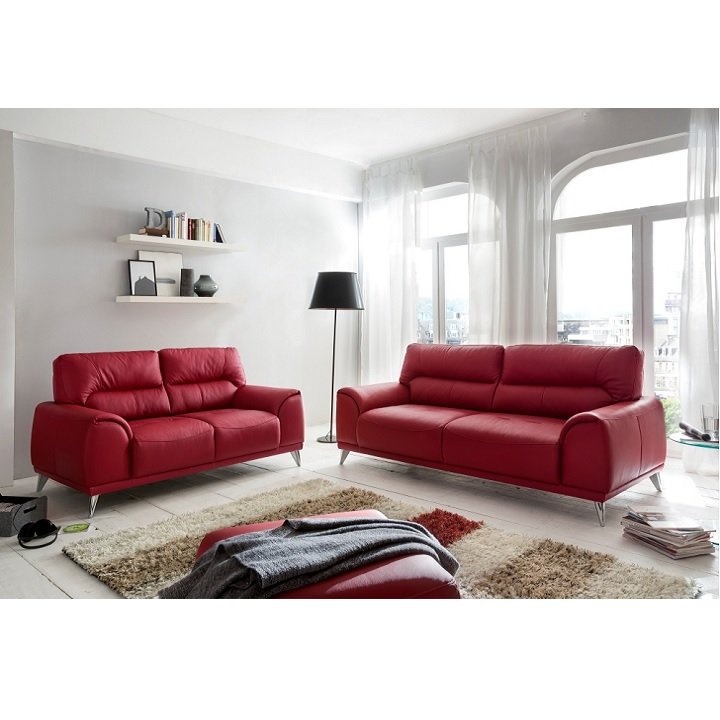 Kožená taburetka Melesio za 229 € | nabbi